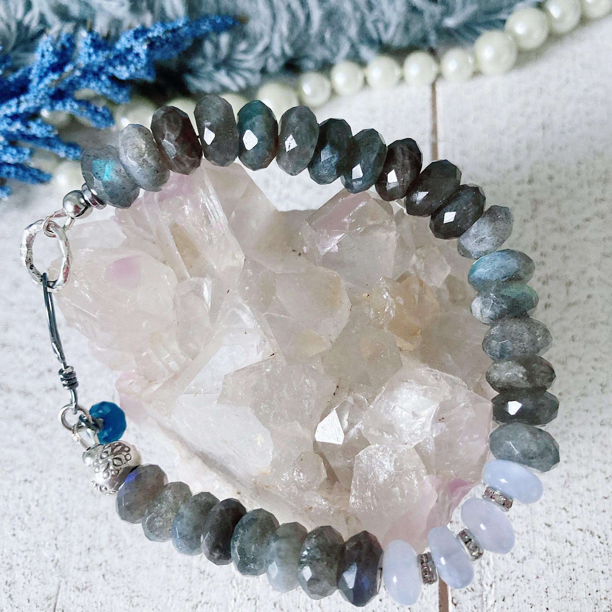 Elegant Button with Leather and Clasp Bracelets – Foxglow Trinkets